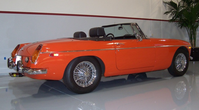 Richard Carpenter Car Collection 2005, 1972 MGB